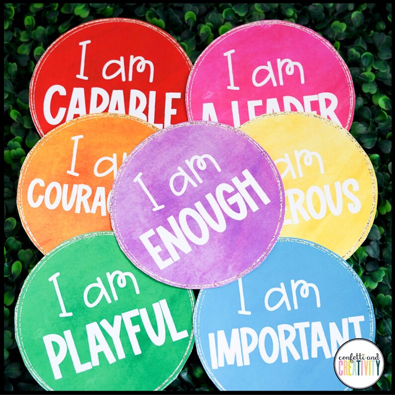 Affirmation Station for the Classroom Nature Classroom Decor - Etsy