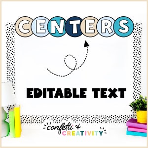 Bulletin Board Letters | Bright Bulletin Board Letters | Editable ...
