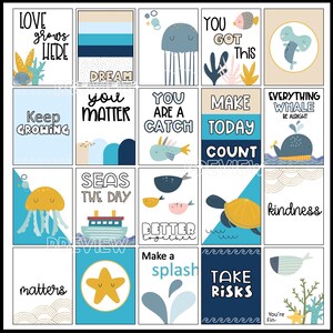 Ocean Classroom Quote Posters | Classroom Quotes | Ocean Classroom ...