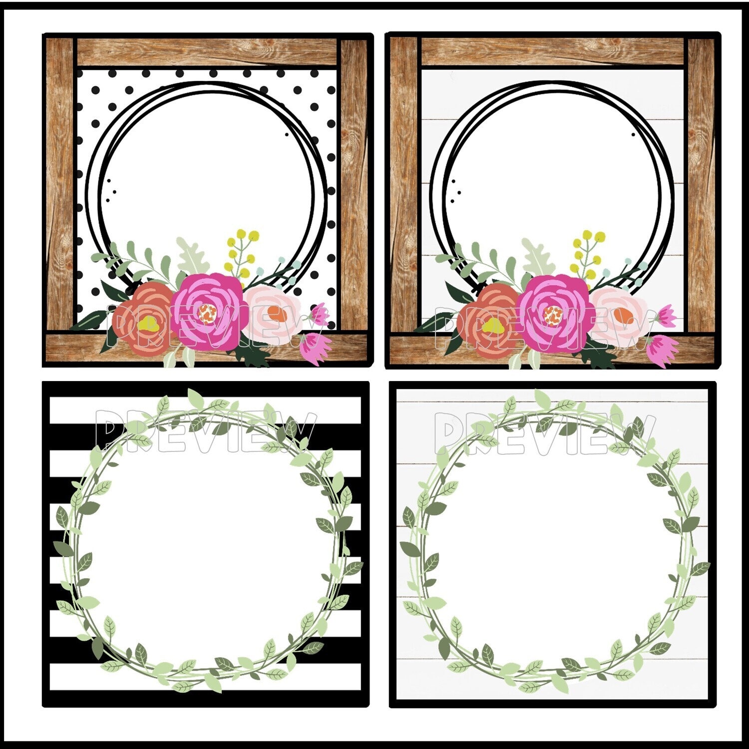 Floral Farmhouse Classroom Labels: Editable Labels Template (digital ...