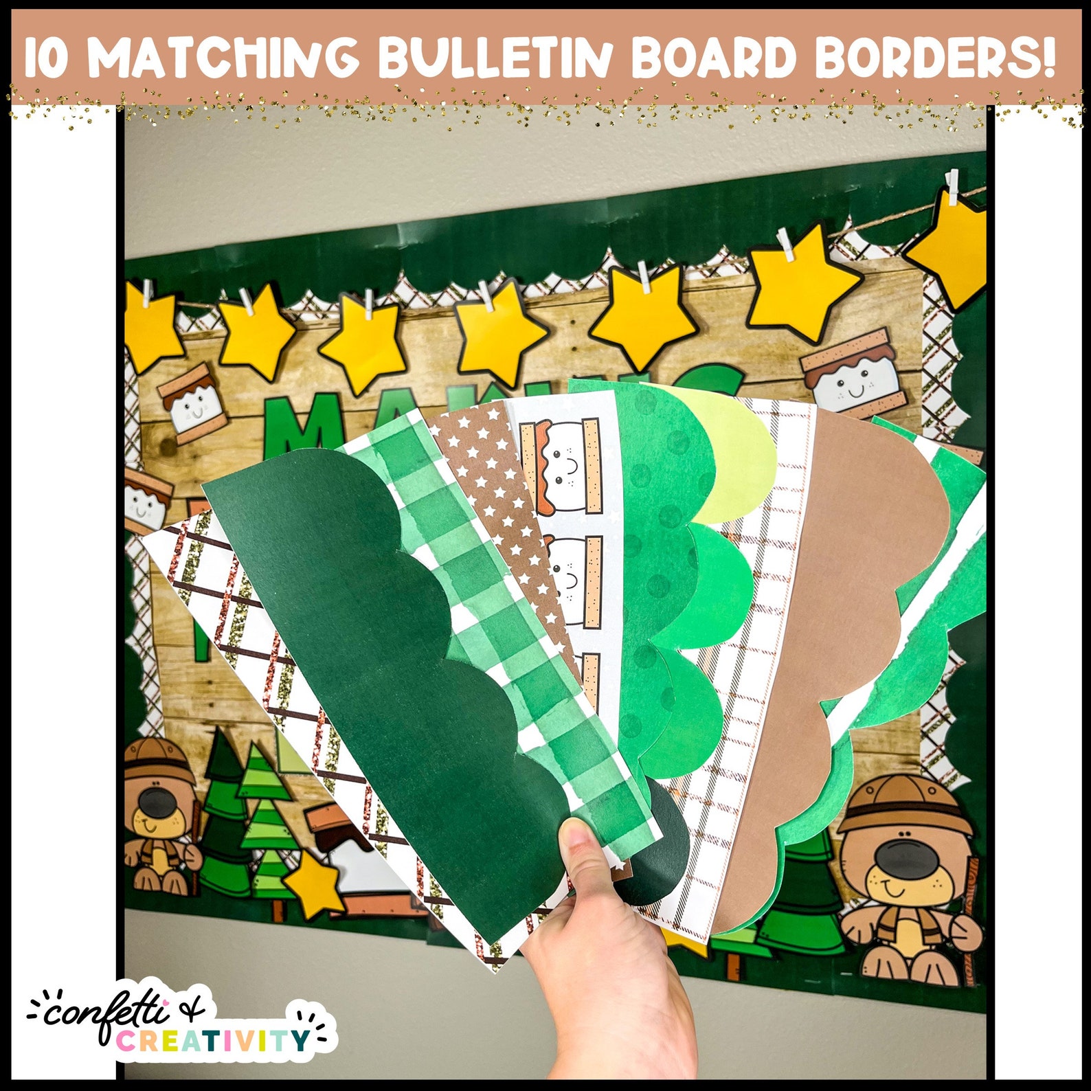 New Years Bulletin Board Kit January Bulletin Board - Etsy