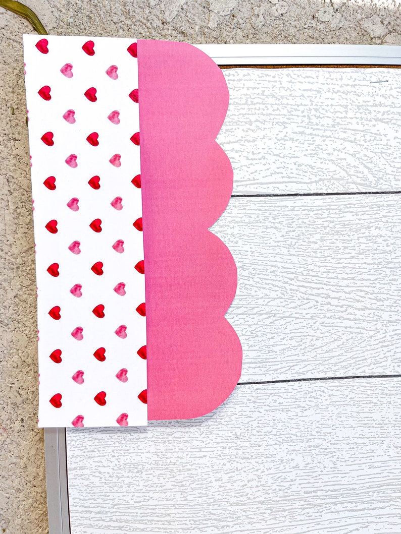 Printable Valentine's Day Bulletin Board Borders - Etsy