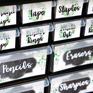 Farmhouse Teacher Toolbox Labels: Elementary Classroom Decor (digital ...
