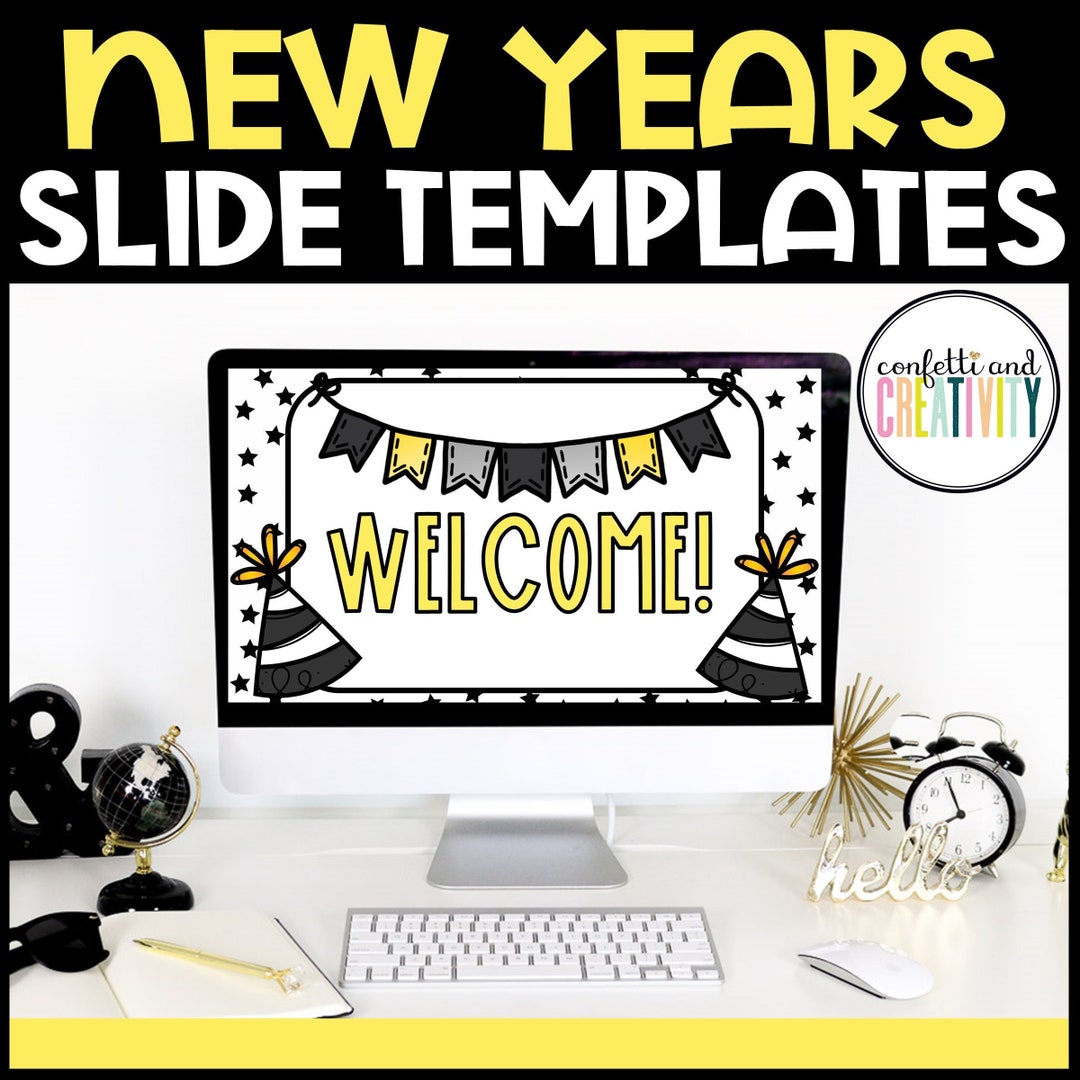 New Years Classroom Google Slides and Powerpoint Templates | New Years ...