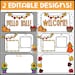 EDITABLE Classroom Slide Templates Holiday Classroom Bundle Distance ...