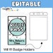 Printable Space Hall Passes: Editable Classroom Lanyard Pass (digital ...