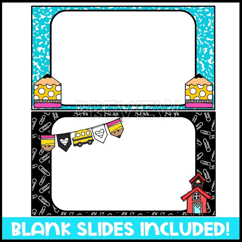Back to School Classroom Slides Template: Teacher Google Slides ...