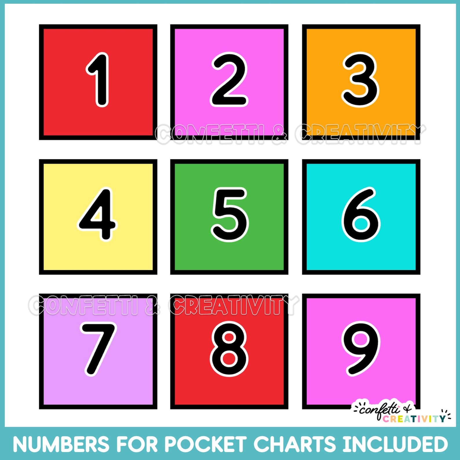 Colorful Classroom Hundreds Chart: Watercolor Theme Math Poster ...