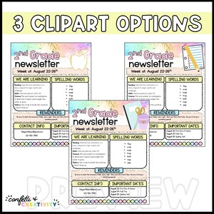 Editable Pastel Classroom Newsletter Template (digital Download) - Etsy