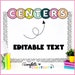 Colorful Bulletin Board Letters: Editable Elementary Classroom Decor ...