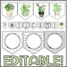 Editable Classroom Welcome Banner Plant Farmhouse Classroom Decor ...
