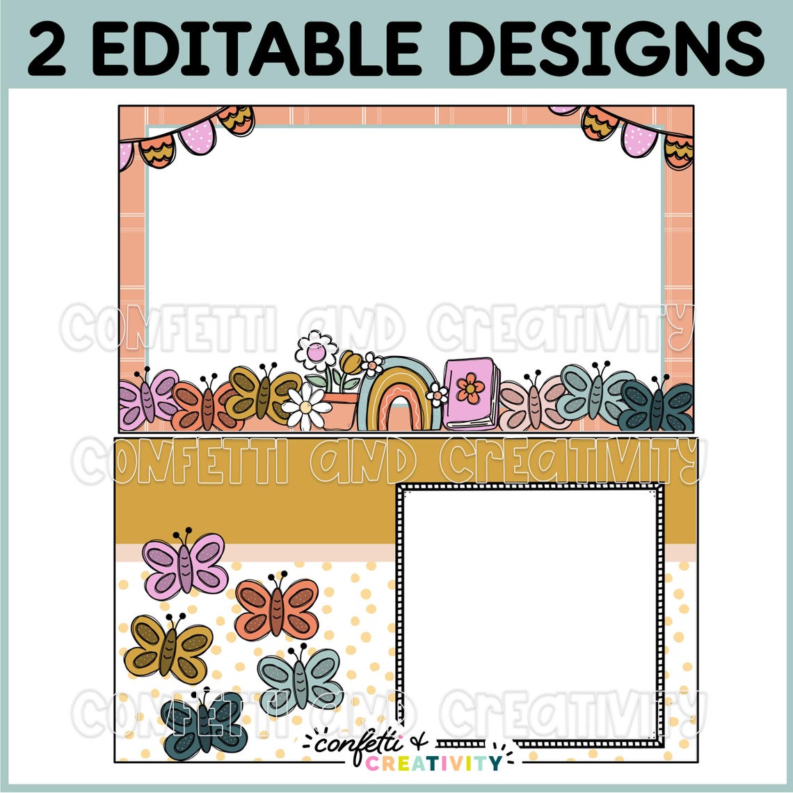 Spring Google Slides Template: April Classroom Decor (digital Download ...