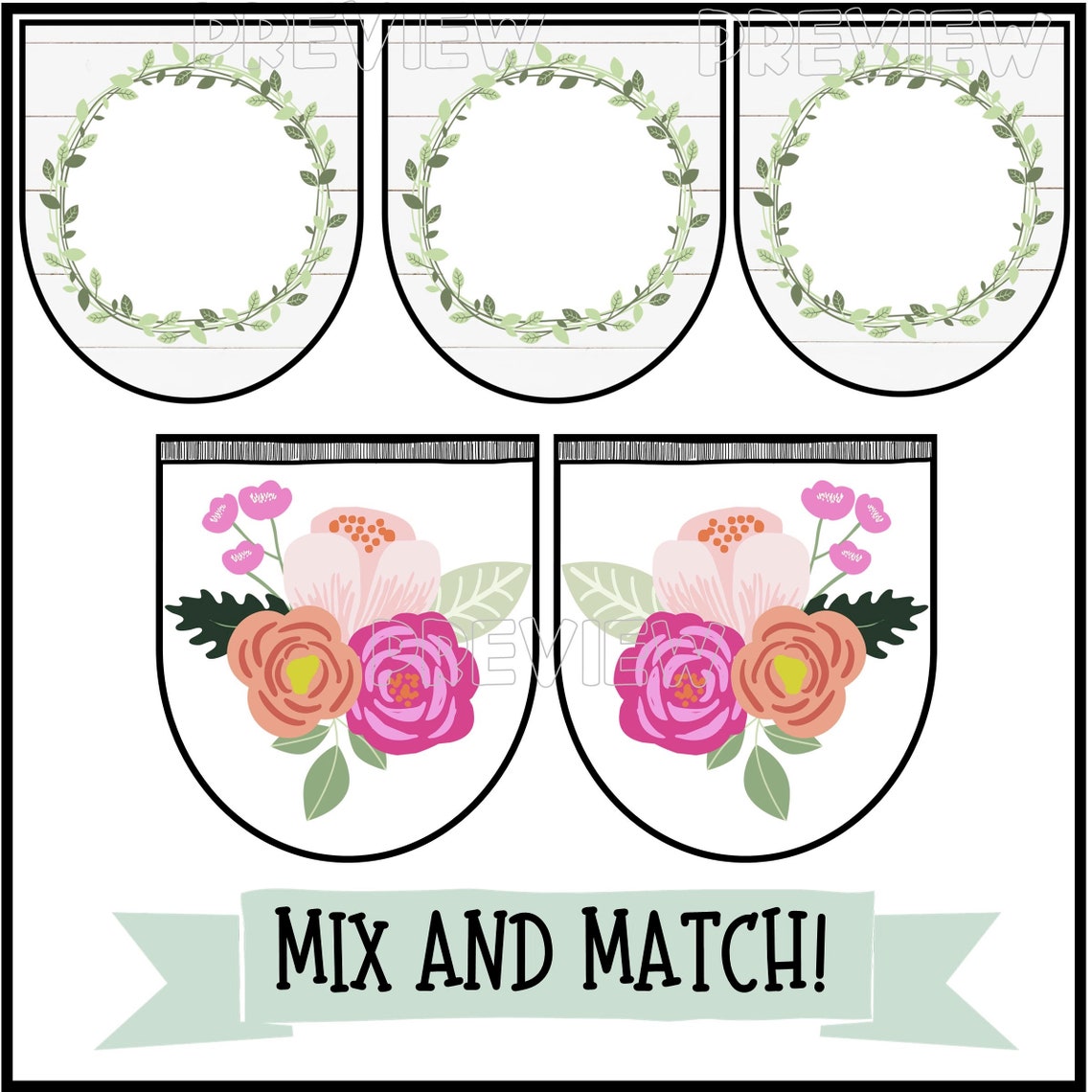 Editable Classroom Welcome Banner Floral Farmhouse Classroom - Etsy