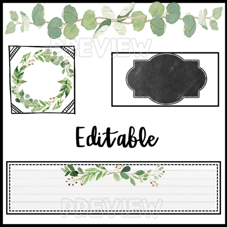 Modern Farmhouse Classroom Calendar Pack Pocket Chart - Etsy