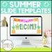 EDITABLE Classroom Slide Templates Holiday Classroom Bundle Distance ...
