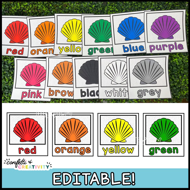Primary Color Posters: Ocean Classroom Decor (digital Download) - Etsy