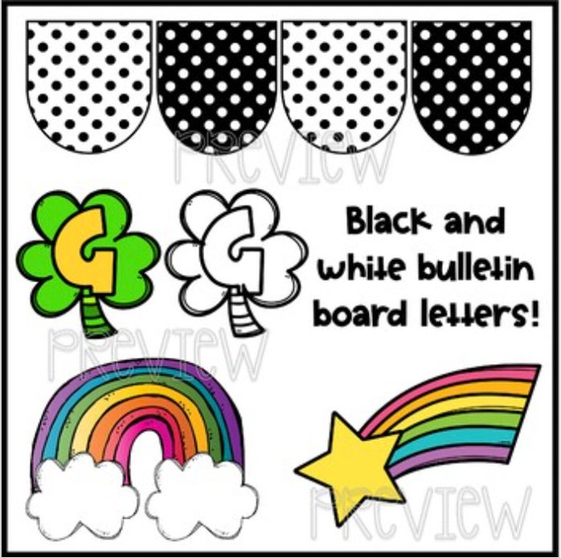St Patricks Day Bulletin Board Kit: Kindness Classroom Decor (digital ...