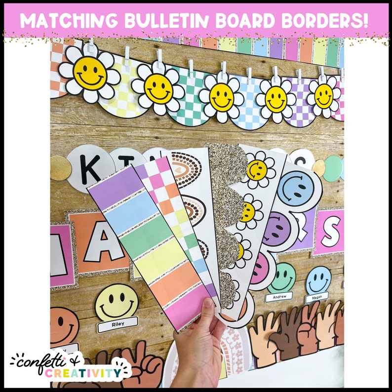 Back to School Bulletin Board Kit: Kindness Classroom Decor (digital ...