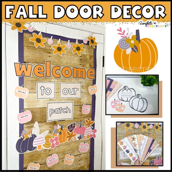 Fall Classroom Door Decorating Ideas