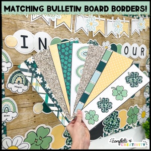 St. Patrick's Day Bulletin Board Kit: March Classroom Decor (digital ...