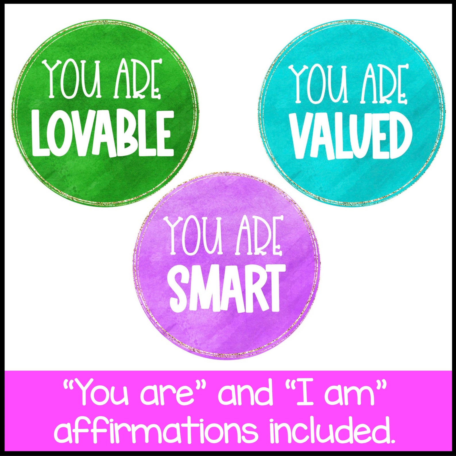 Affirmation Station for the Classroom Nature Classroom Decor - Etsy