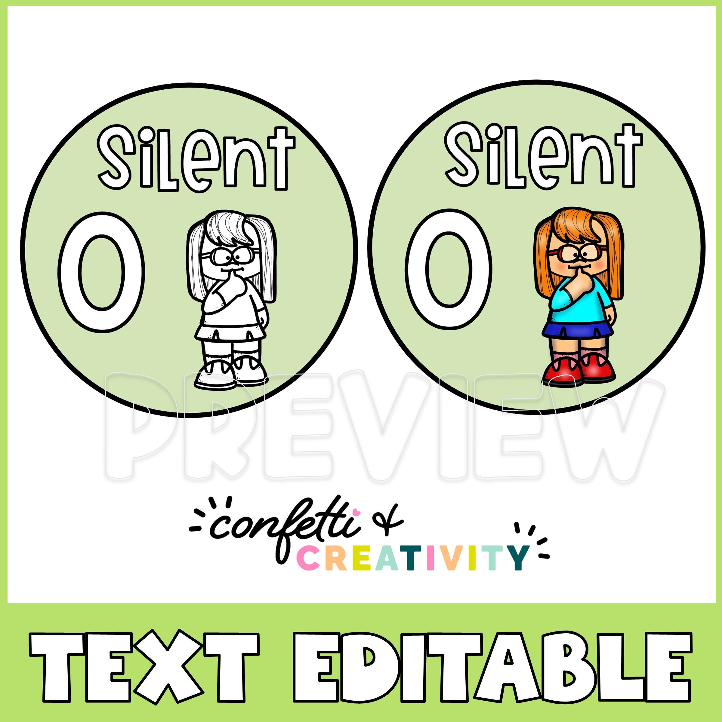 Elementary Classroom Voice Levels Chart: Editable Plant Display ...