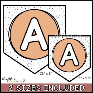 Alphabet Banner for the Classroom | Neutral Classroom Decor | ABC ...