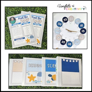 Ocean Theme Classroom Decor Bundle (digital Download) - Etsy
