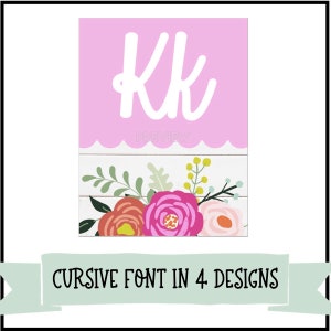 Floral Farmhouse Alphabet Posters for the Classroom | Farmhouse ...