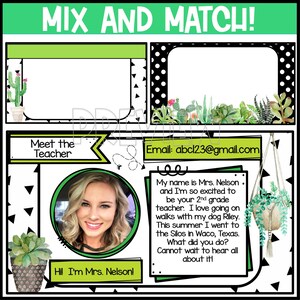 Plant Classroom Decor: Google Slides & Powerpoint Templates (digital ...