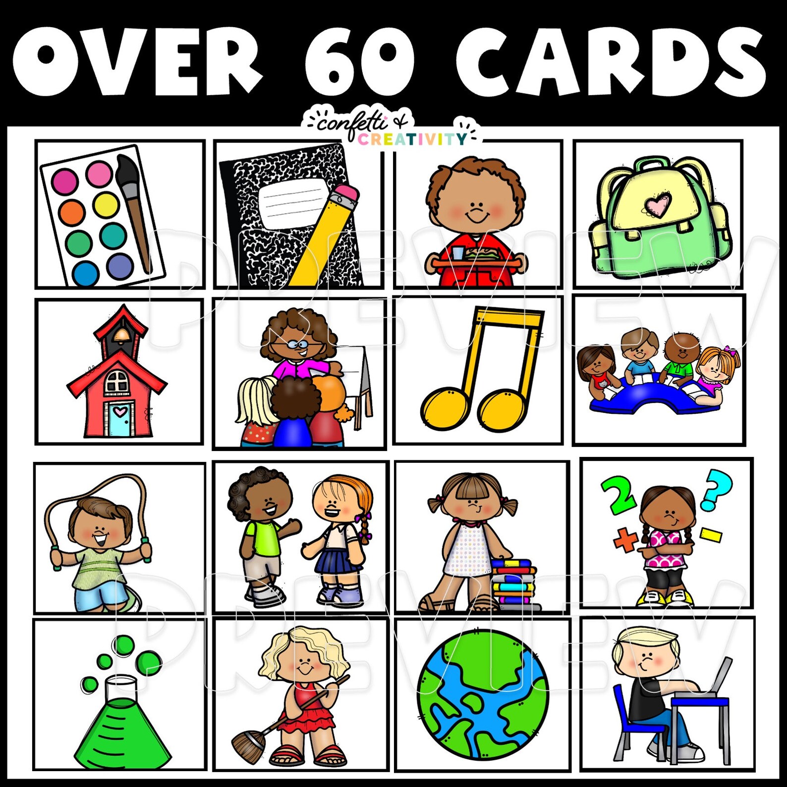 Printable Classroom Schedule Cards: Editable Elementary Visual ...