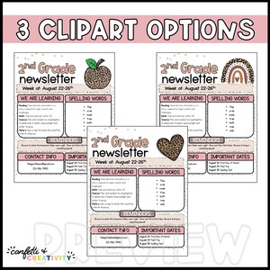 EDITABLE Boho Classroom Newsletter | Teacher Newsletter Template | Boho ...