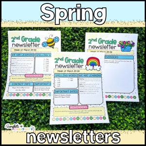Holiday Classroom Newsletter Bundle | Editable School Newsletter ...