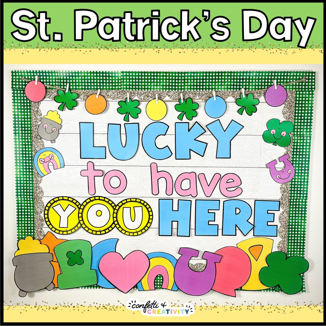 ST PATRICK'S DAY Bulletin Board | Bulletin Board Ideas | Bulletin Board ...