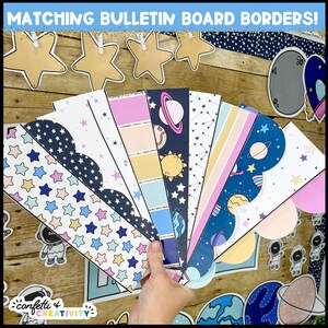 Space Classroom Bulletin Board Kit: Back to School Decor (digital ...