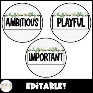 Affirmation Station for the Classroom | Farmhouse Classroom Decor ...