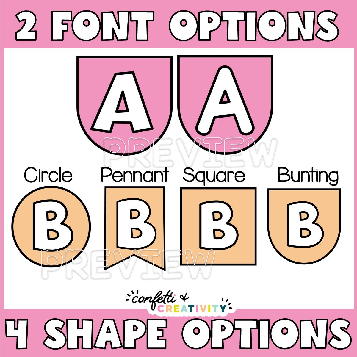 Colorful Bulletin Board Letters: Editable Elementary Classroom Decor ...