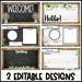 Farmhouse Classroom Slides: Powerpoint & Google Templates (digital ...
