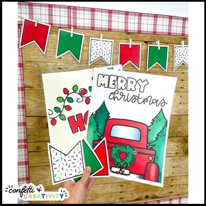 Christmas Classroom Posters: December Bulletin Board Decor (digital ...