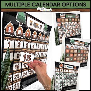 Camping Classroom Decor Bundle: Rustic Nature Theme (digital Download ...