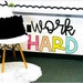 Classroom Expectations Sign: Work Hard, Be Kind, Play Safe (digital ...