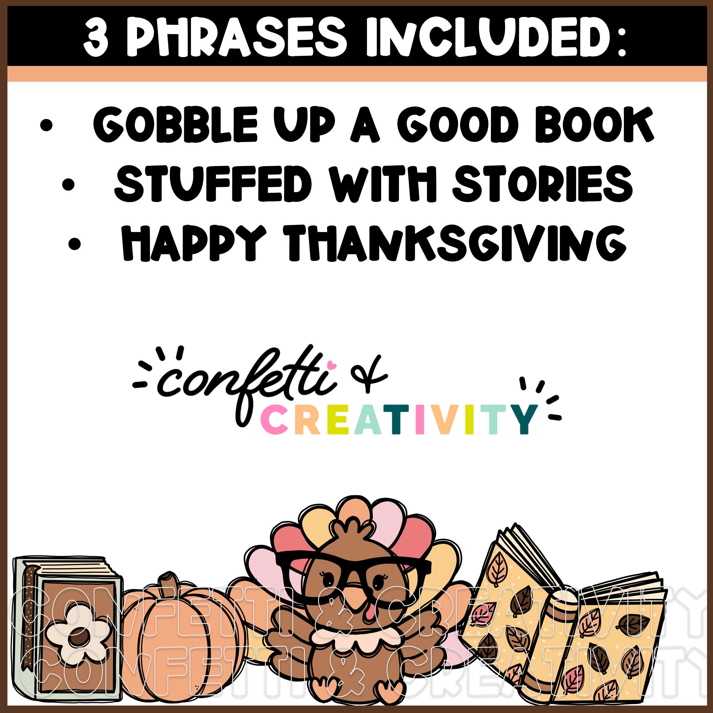 Thanksgiving Reading Bulletin Board: Fall Classroom Decor (digital ...