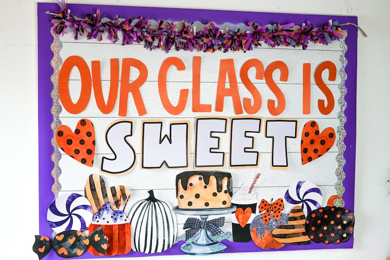 HALLOWEEN Bulletin Board Halloween Classroom Fall - Etsy