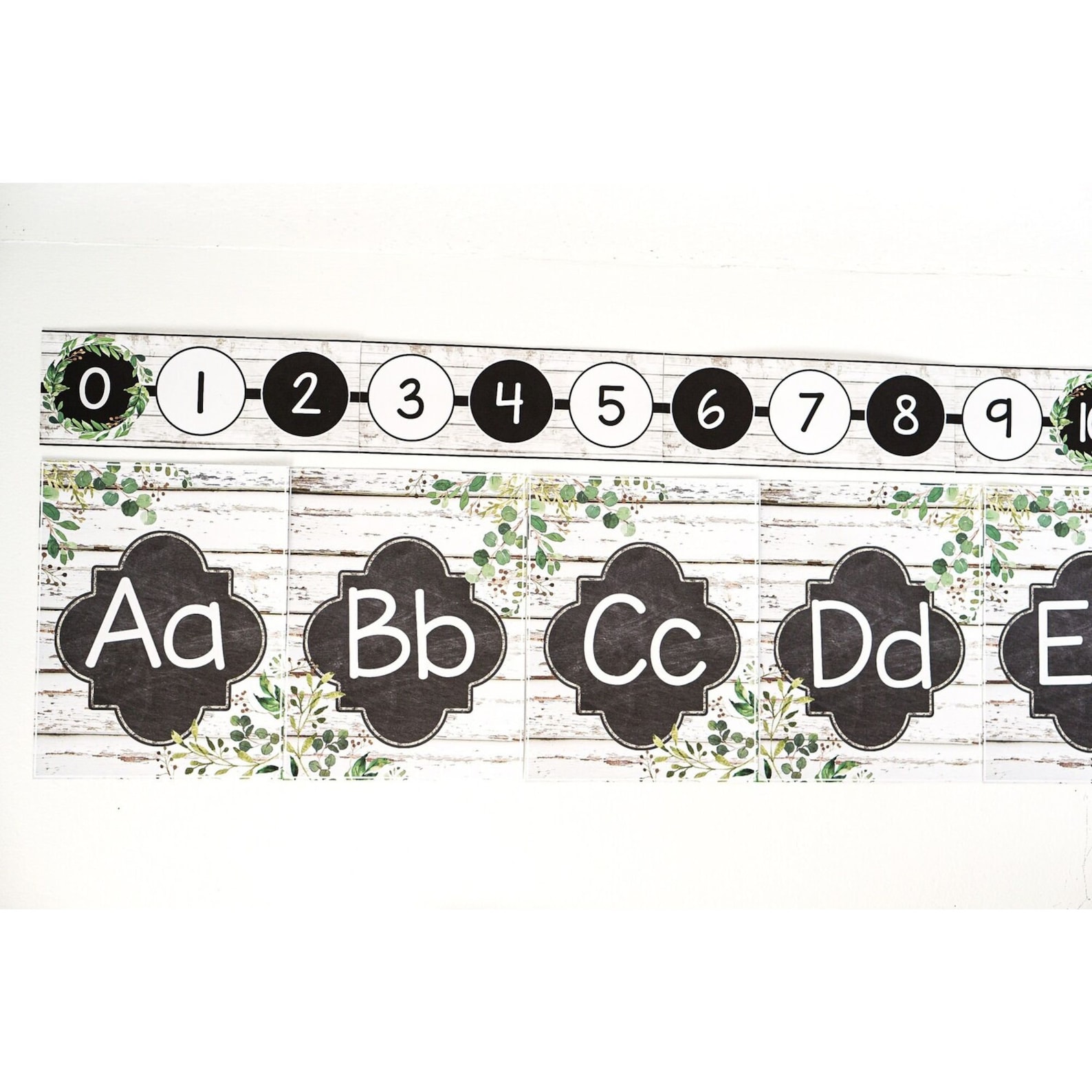 Farmhouse Alphabet Posters: Eucalyptus Classroom Decor (digital ...