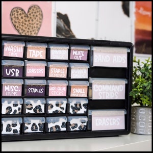 Boho Neutral Teacher Toolbox Editable Labels | Boho Classroom Decor ...