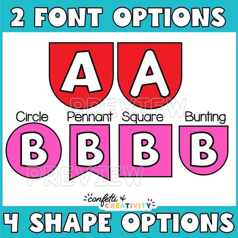 Watercolor Bulletin Board Letters: Editable Classroom Decor (digital ...