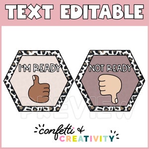 Boho Neutral Hand Signal Posters | Boho Classroom Decor | Classroom ...