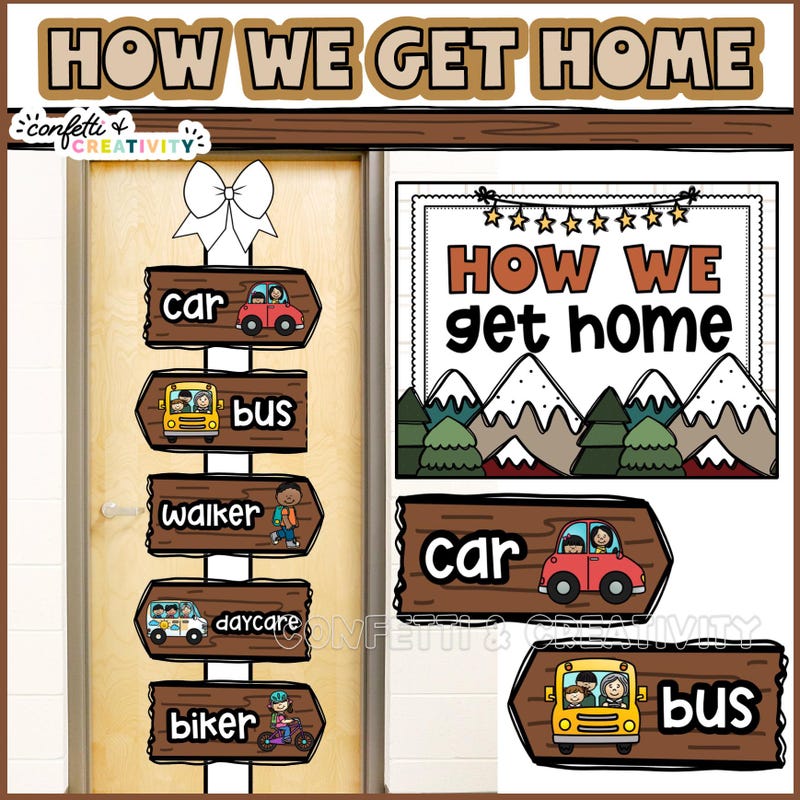 How We Get Home Chart - Etsy