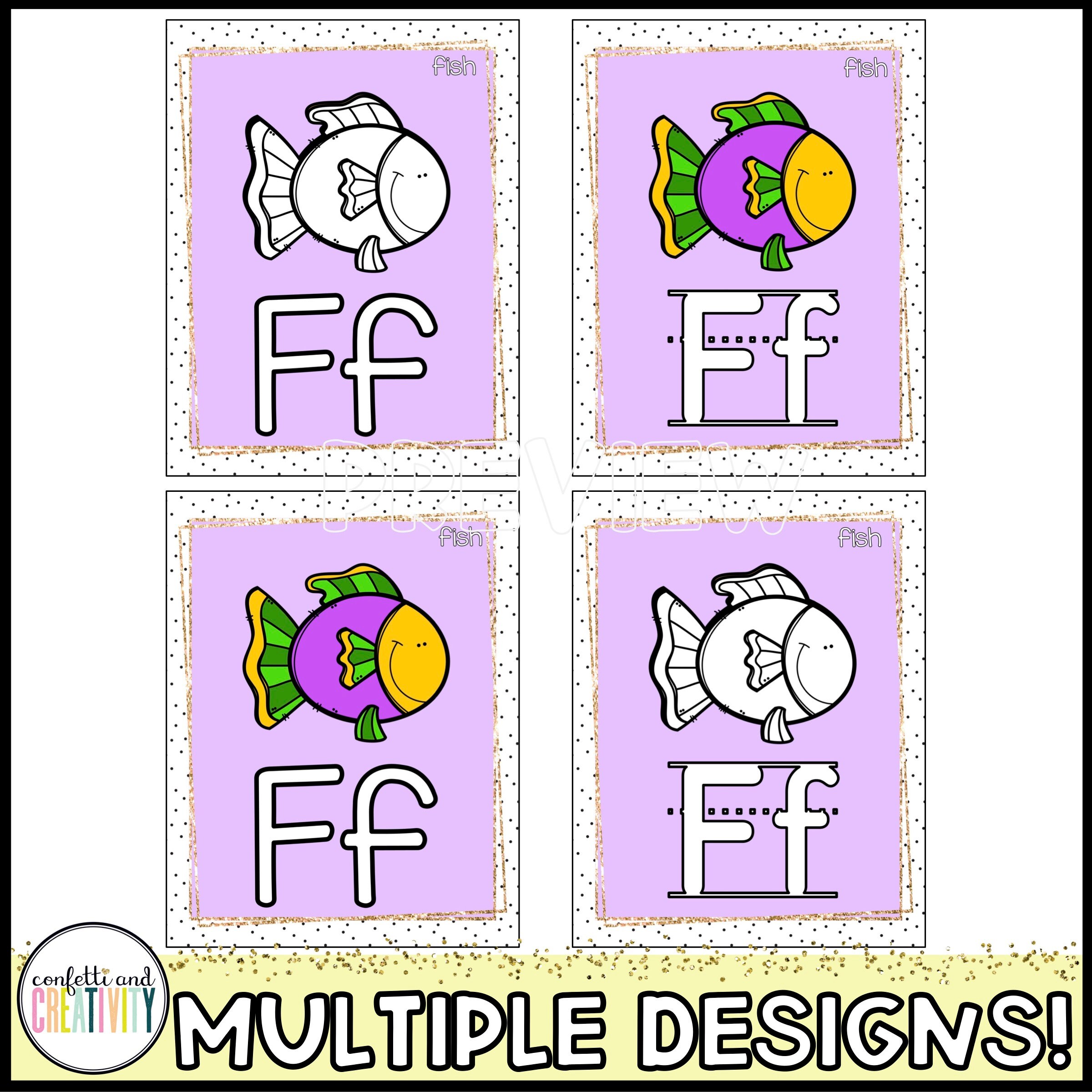 Pastel Picture Alphabet Posters: Colorful Classroom Decor (digital ...