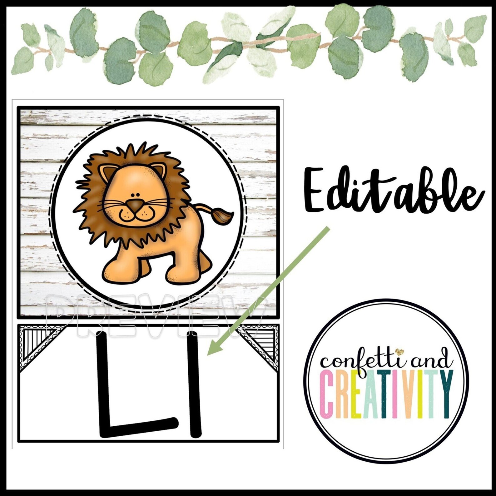 Farmhouse Classroom Animal Alphabet Posters: Rustic Wood Decor (digital ...